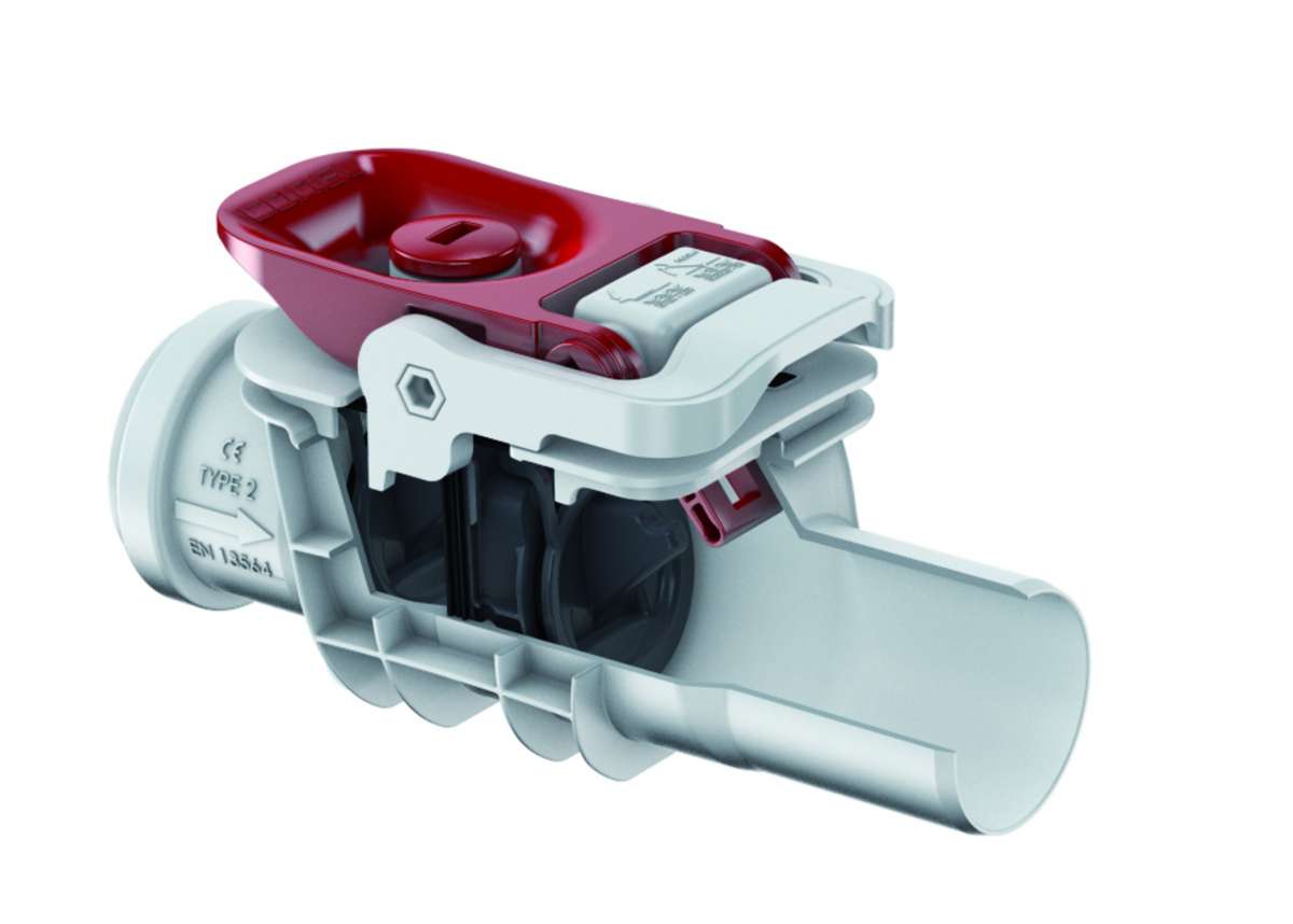 Rückstaudoppelverschluss CONEL DRAIN DN 50 mit 2 Kunststoffklappen | heizung24.shop HEIZUNG-24® DE